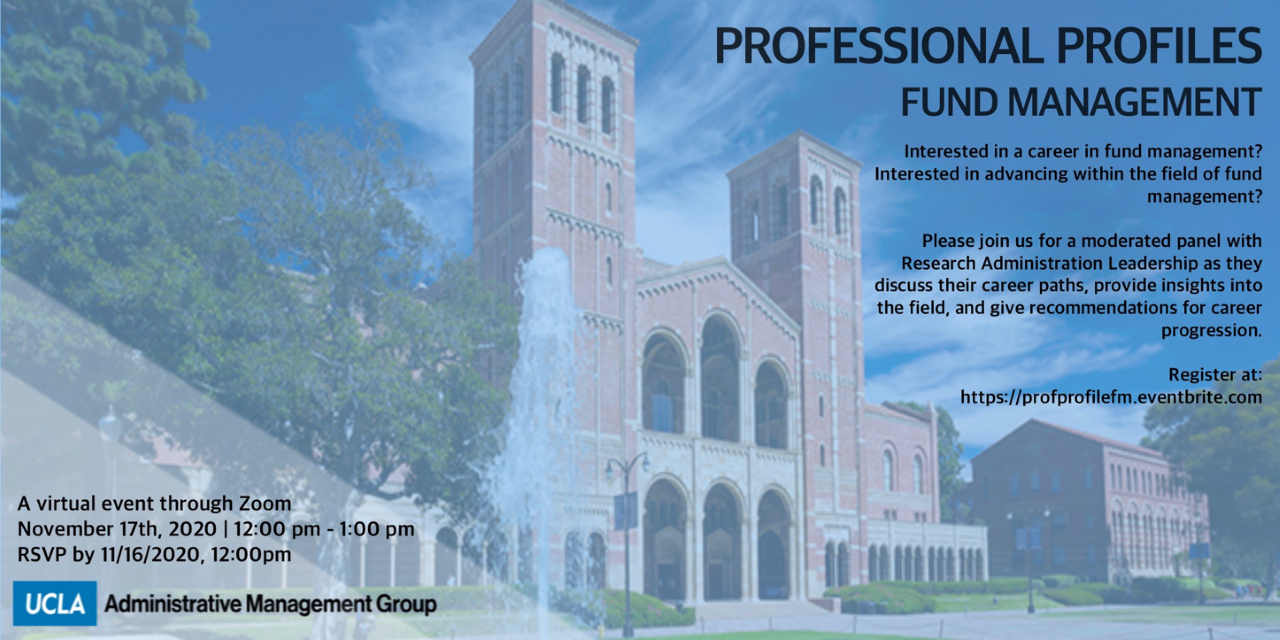 Professional Profiles- Fund Management | Administrative Management ...