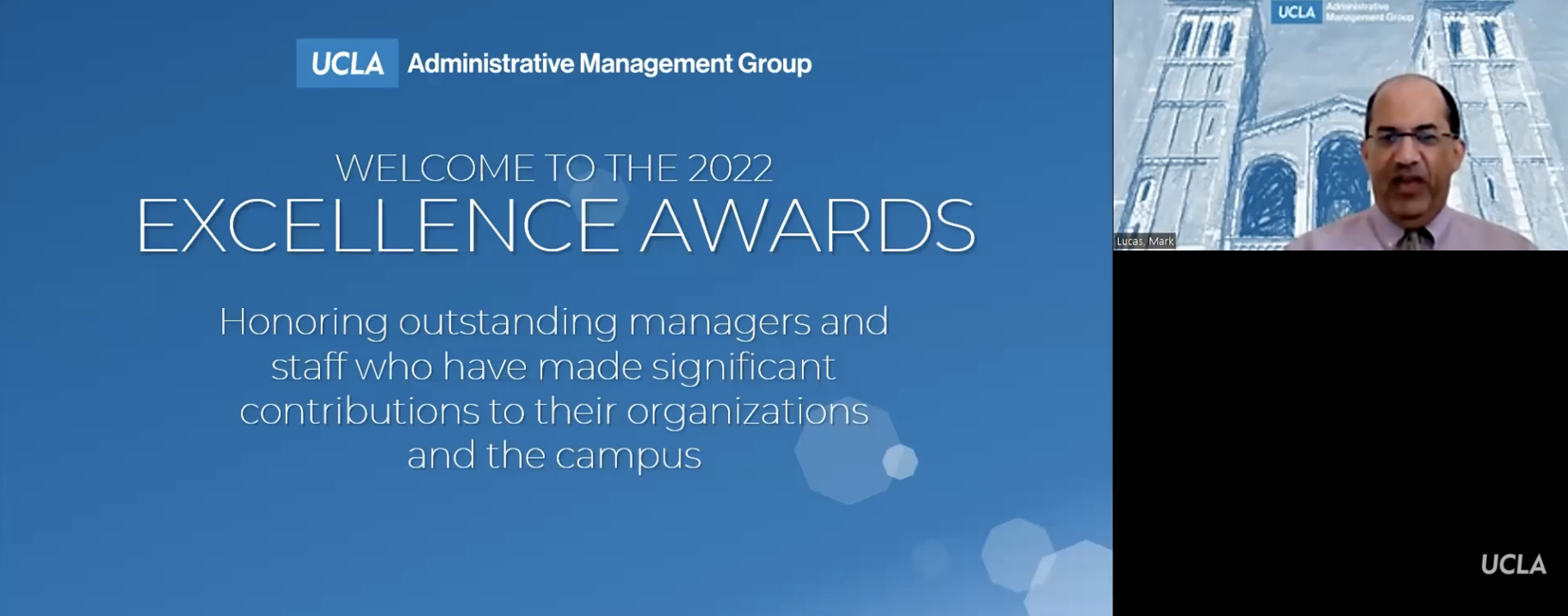 Excellence Awards | Administrative Management Group (AMG)